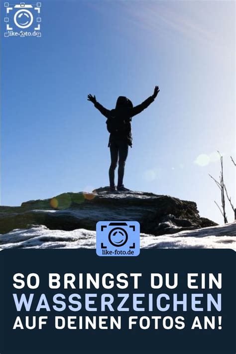 So Bringst Du Ein Wasserzeichen Auf Deinen Fotos An Like Fotode
