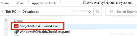 How To Install Oracle Analytics Client Tools