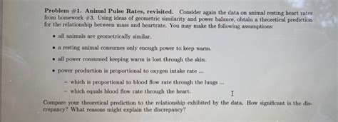 Solved Just Need The Theoretical Prediction Between Mass And
