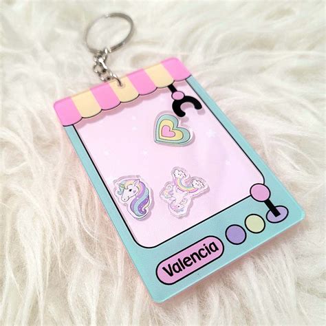 Shaker Acrylic Keychain Singapore Customised Gifts