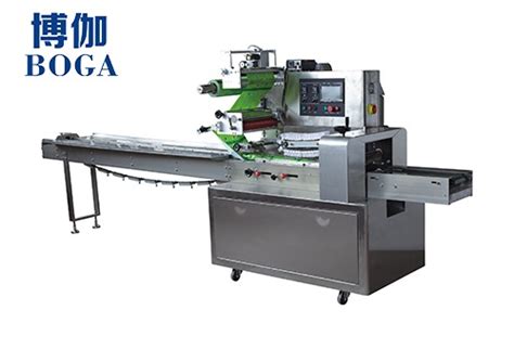 Cake Bread Inflatable Full Automatic Flow Wrapper Packaging Machine