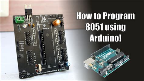 How To Program 8051 Using Arduino Trybotics