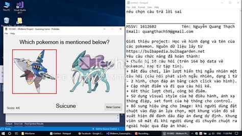 Midterm Project Windows Programming C Win32 Api Guessing Game Youtube