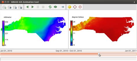 Spatio Temporal Data Handling And Visualization In Grass Gis