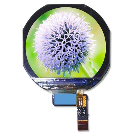 Inch Round Lcd Display Module Monitor Sunlight Readable Wearable Round Smart Home Dvd