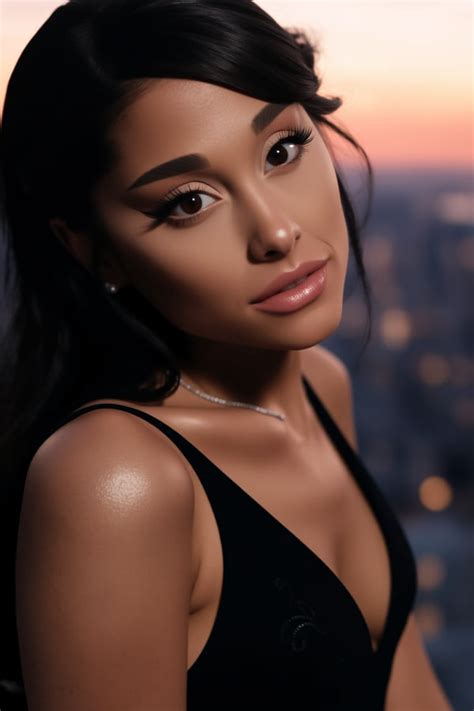 Close Up Shot Of Ariana Grande Image Created By Anibaaal Tensorart