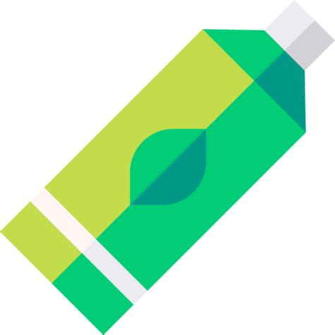 Toothpaste Basic Straight Flat Icon