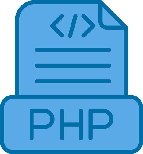 Php File Vector Icon Design Vector Art At Vecteezy