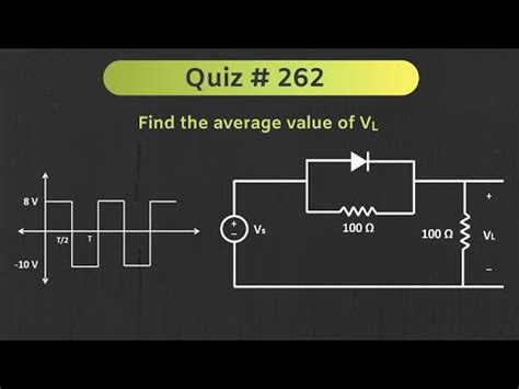 Diode Circuit Solved Example Quiz 262 Video Lecture Crash Course English For Electrical