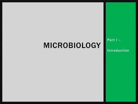 PPT Microbiology PowerPoint Presentation Free Download ID 1605515