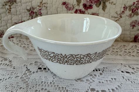 Vintage Corelle Woodland Brown Tea Coffee Cup Etsy