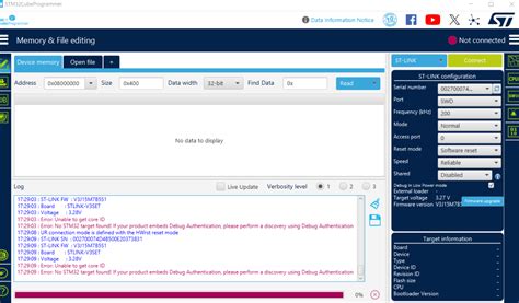 Stm32g431 Programming Issue Stmicroelectronics Community