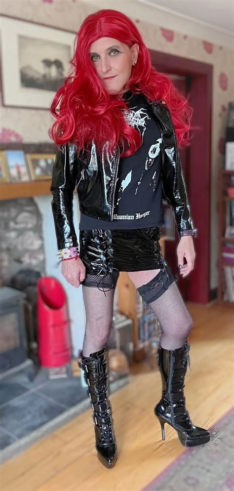 Sissy Tranny Slut Wants To Show You Her Slutty Boots 9 Nude Pics
