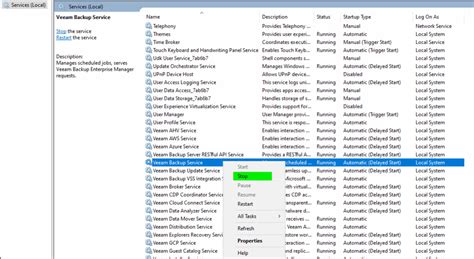 Move Veeam Configuration Database Postgresql To Another Partition Disk Veeam Community