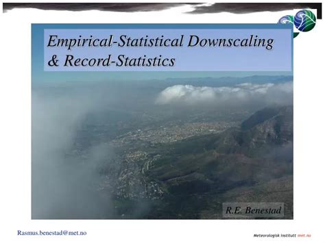 Ppt Empirical Statistical Downscaling And Record Statistics Powerpoint Presentation Id 3663373
