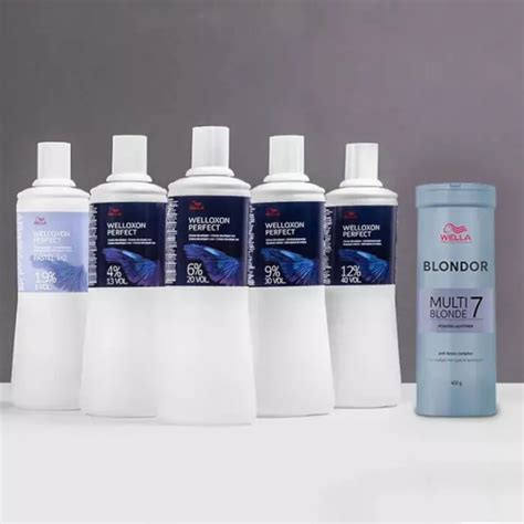 Welloxon Perfect Me Peroxide Developer 19 4 6 9 12 500ml Blondor