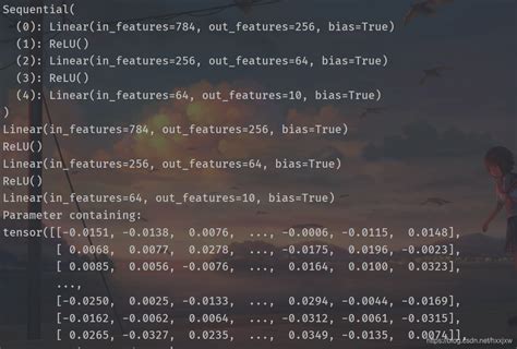 Pytorch六模型参数的遍历 —— Modelparameters And Modelnamedparameters And Modelstatedict Csdn博客