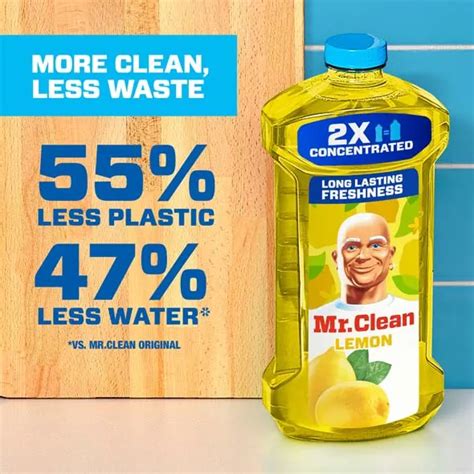 Multi Surface Cleaner With Lemon Scent Mr Clean®