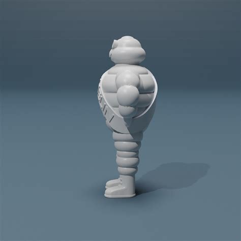 Michelin Man Bibendum 3d Model 3d Printable Cgtrader
