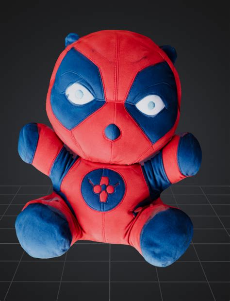 Plushie Deadpool By Michal B Download Free Stl Model