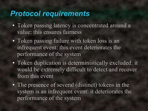 Design Of A Secure Token Passing Protocol Ppt