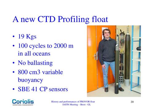 Ppt Provor Profiling Float Performance Gerard Loaec Ifremer Powerpoint Presentation Id 4164394