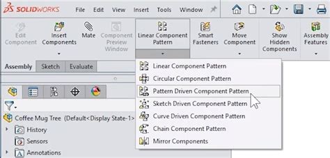 Leveraging Linear Component Patterns In SOLIDWORKS TriMech