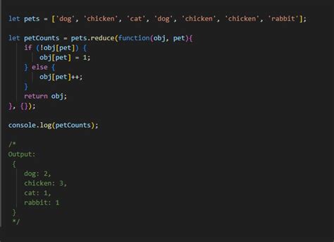 Edanur Gurgen On Linkedin Reduce In Javascript The Reduce Method