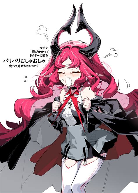 Nymph Arknights Drawn By Kinbakuman Danbooru