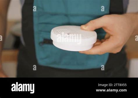 Person Testing Smoke Detector Stock Videos And Footage Hd And 4k Video