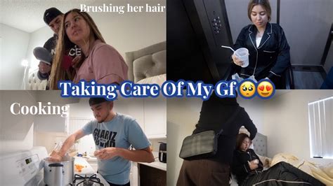 Taking Care Of My Girlfriend After Surgery 1 Week Post Op Youtube