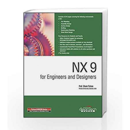 NX For Engineers And Designers MISL DT By Sham Tickoo Buy Online NX For Engineers And
