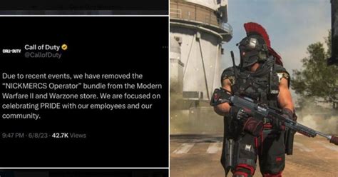 Activision Removes Popular Call Of Duty Player Skin After Its Real World Inspiration Admits