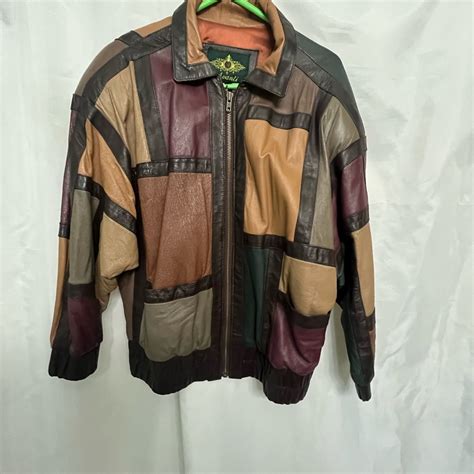 Vintage Avanti Bomber Leather Jacket Gem