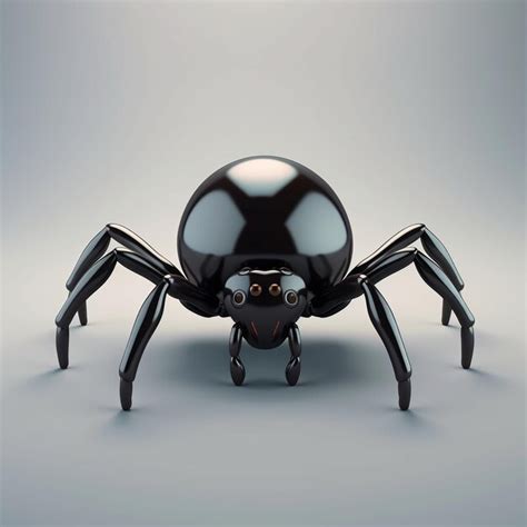 Premium Ai Image Cartoon Spider 3d