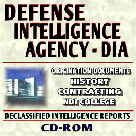 Defense Intelligence Agency Dia Origination Documents History