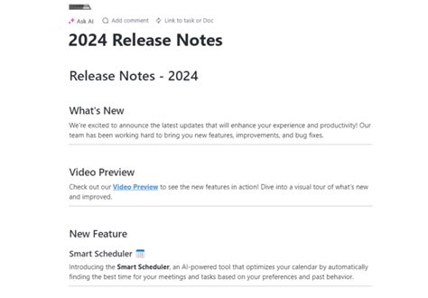 How To Write Release Notes Examples And Templates For Product Strategy