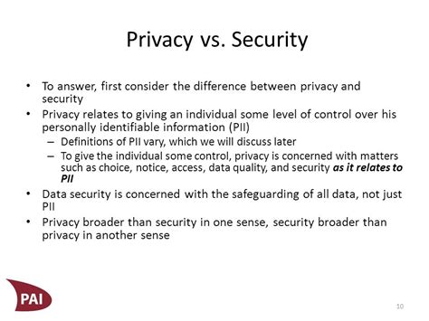 Privacy Breach Vs Security Breach The Great Lakes Infragard Conference