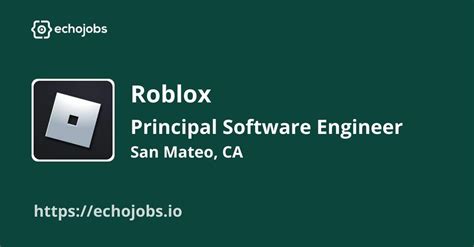 Roblox Is Hiring Principal Software Engineer Experimentation Usd 315k 383k San Mateo Ca