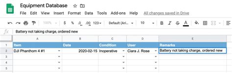 Free Equipment And Inventory Tracking Spreadsheet Template Itefy