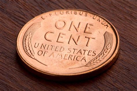 Lincoln One Cent Stock Image Image Of Currency Shiny