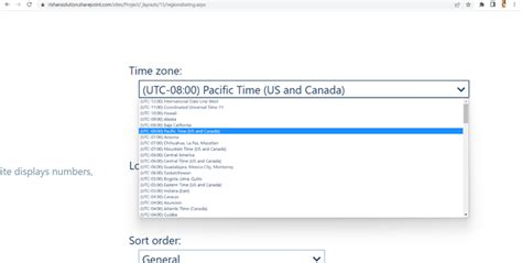 SharePoint Time Zone For Users Rishan Solutions