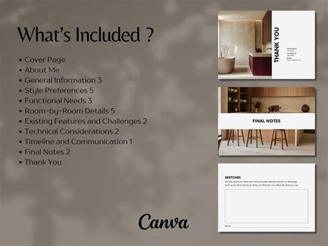 Interior Design Client Questionnaire Template Interior Design Client Onboarding Interior