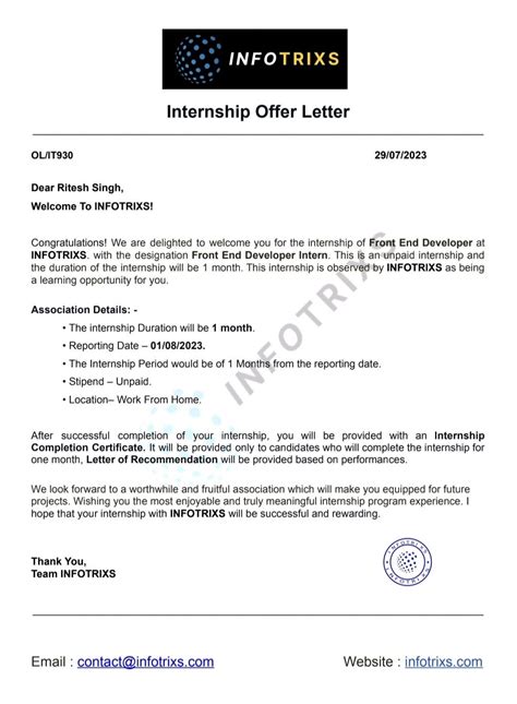Ritesh Singh On Linkedin Infotrixs Infotrixsteam