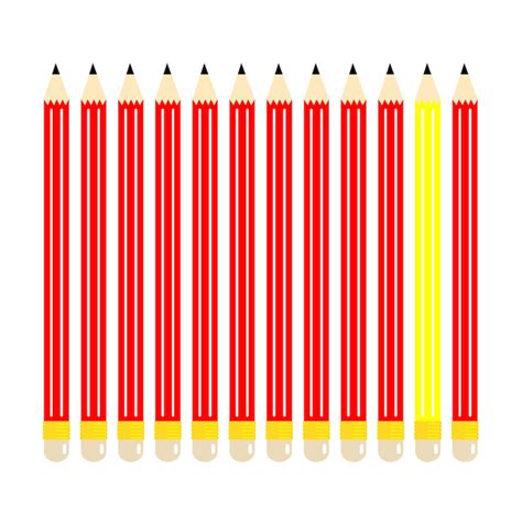 Red Pencil Set Images Free Download On Freepik