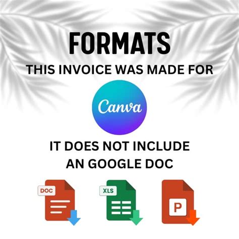 Editable Invoice Template Printable Order Form For Small Business