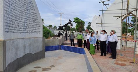 ပြည်ထောင်စုဝန်ကြီး ဦးရွှေလေး မကွေးတိုင်းဒေသကြီးအတွင်း လမ်းပန်းဆက်သွယ