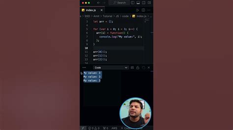 Closures Javascript Interview Questions Javascript Jsshorts Youtube