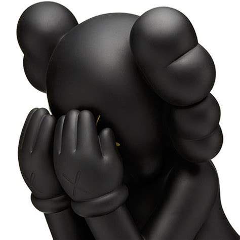 Kaws Kaws 2013 Passing Through Companion Black Kaws Companion At 1stdibs