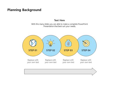어디서나 주목받는 라인 아이콘 테마 Ppt 템플릿